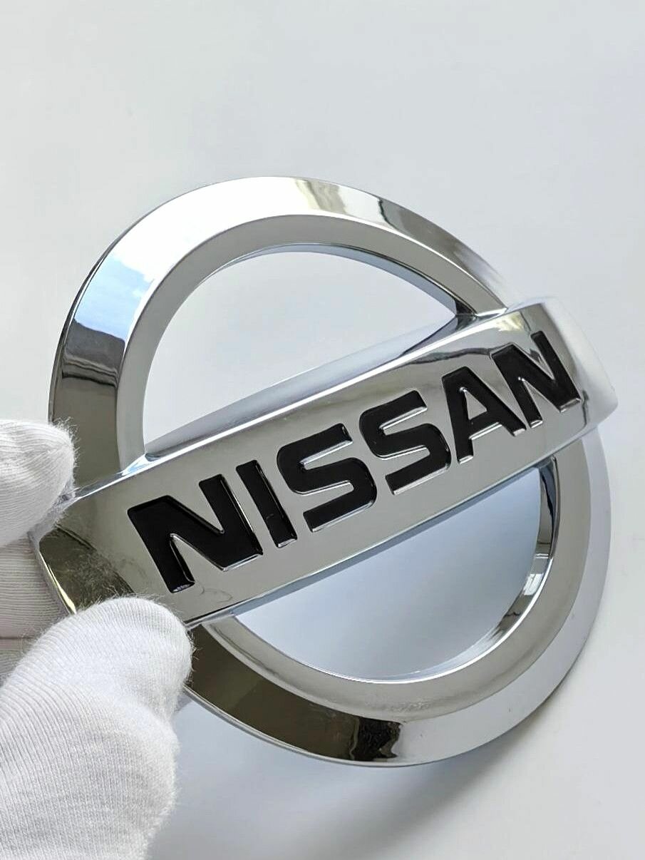 Эмблема Nissan 100 мм шильдик значок Nissan