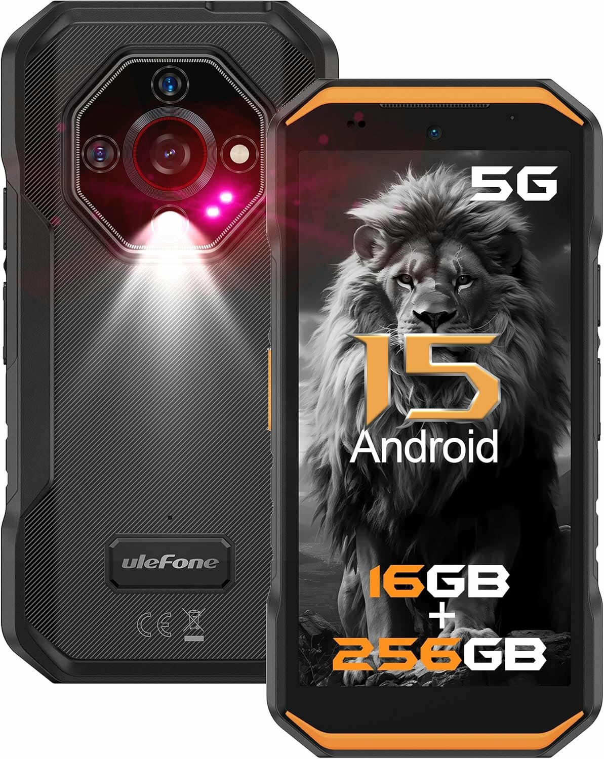 Ulefone Armor X32 Pro — защищенный телефон, 16 (8+8) ГБ 256 ГБ, 5,65-дюймовый экран,5500 мАч.