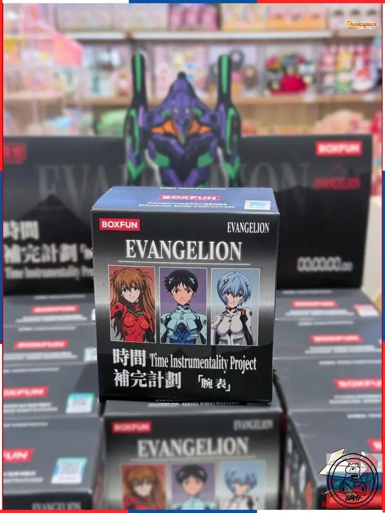 Evangelion Time Instrumentality Project Часы наручные, Коллекционная фигурка Слепая коробка Подарок аниме фанату