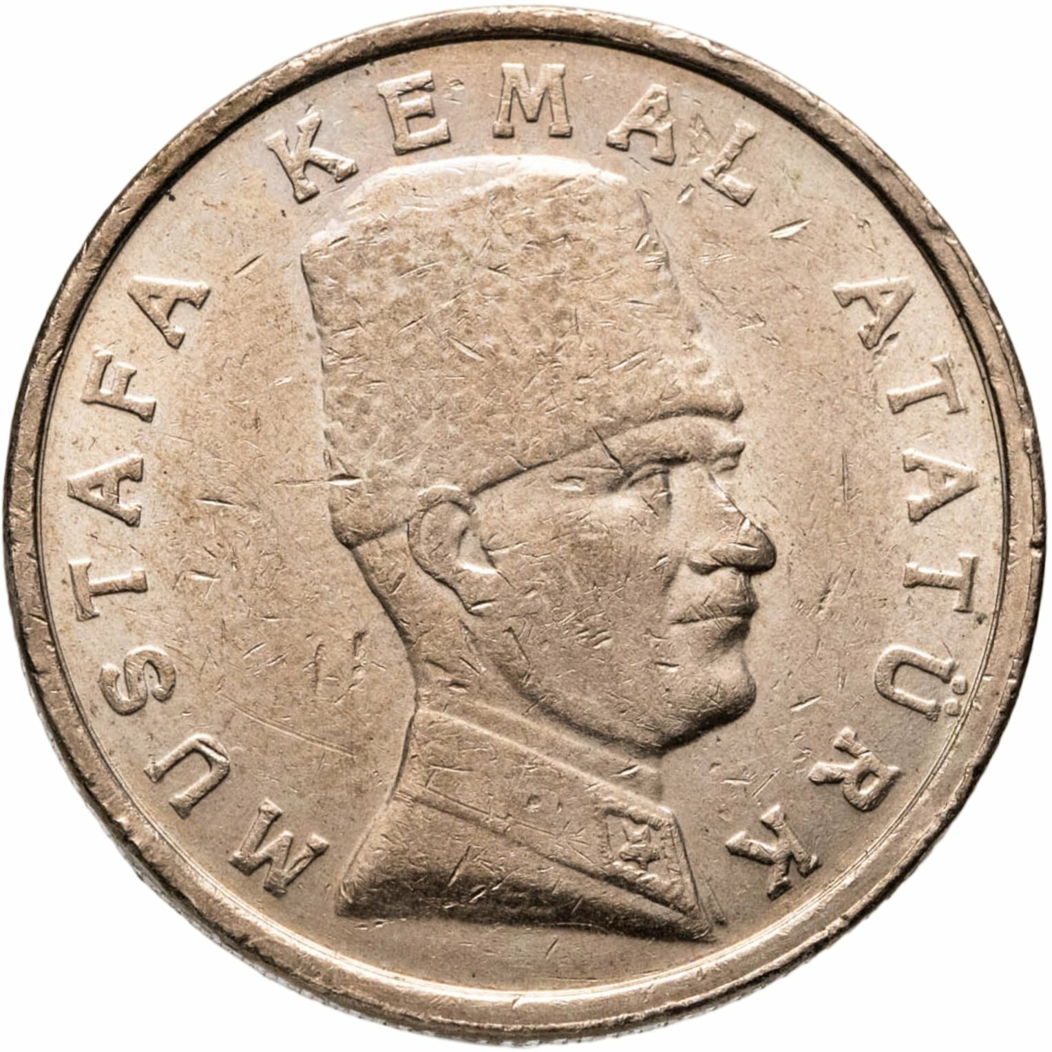 Турция 100000 лир lira 1999, Медь, в сохранности VF