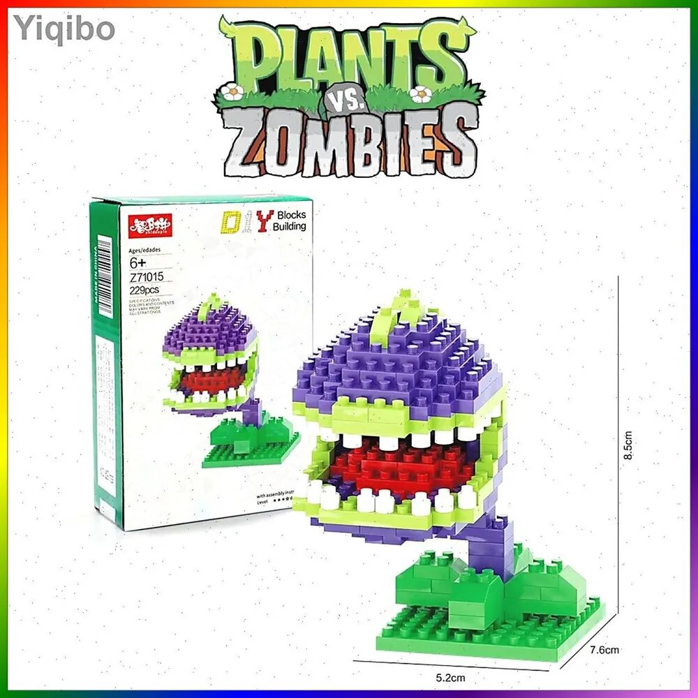 Конструктор "Растения против Зомби", Plants vs Zombie, груша