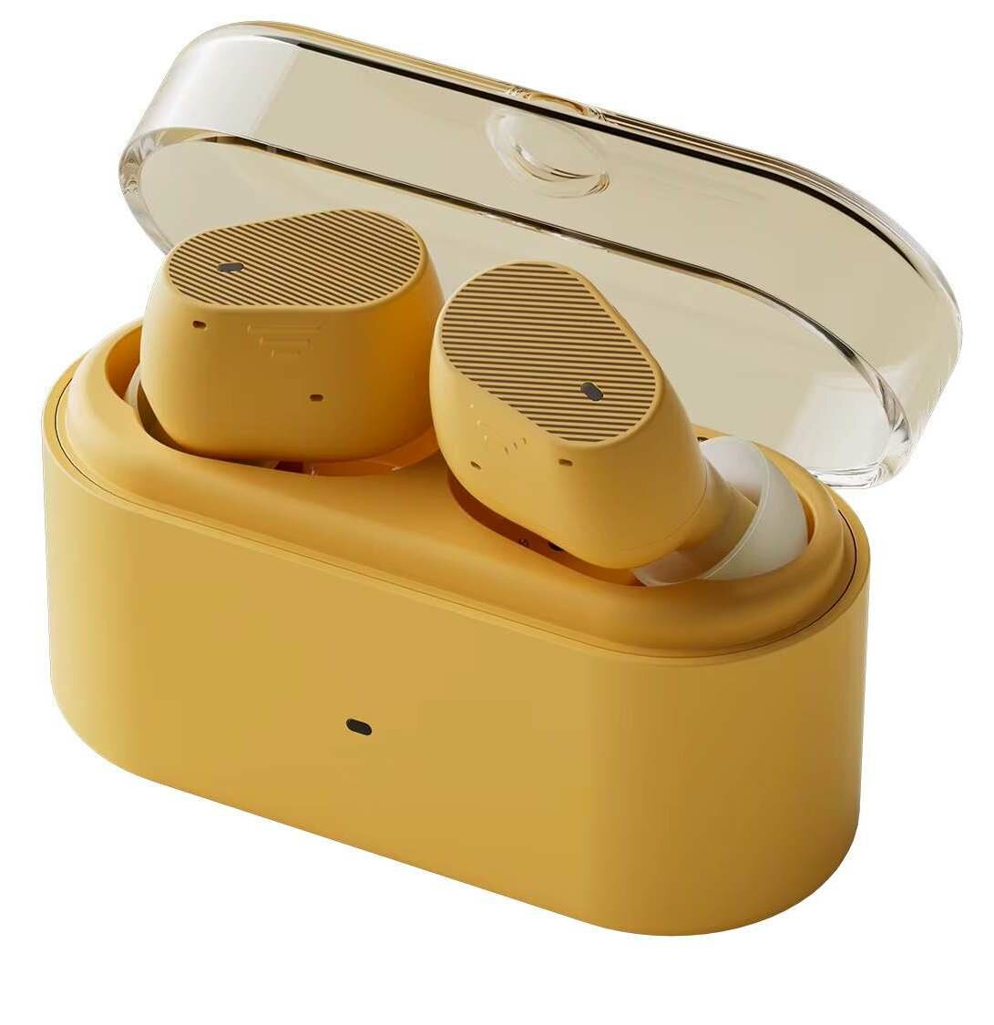 Беспроводные внутриканальные наушники Moondrop Pudding Yellow с микрофоном