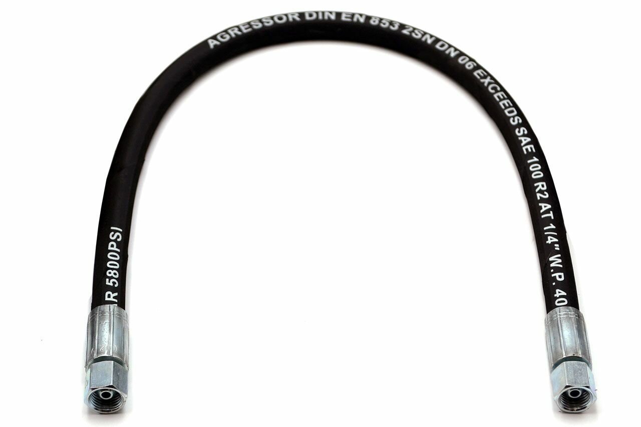 Рукав РВД 25-4SH S50 DK (М42х2.0) 38МПа 0650