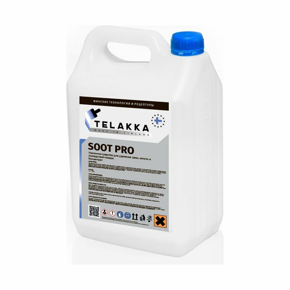 Усиленное средство для очистки сажи и копоти Telakka SOOT PRO 10л 4673763647421