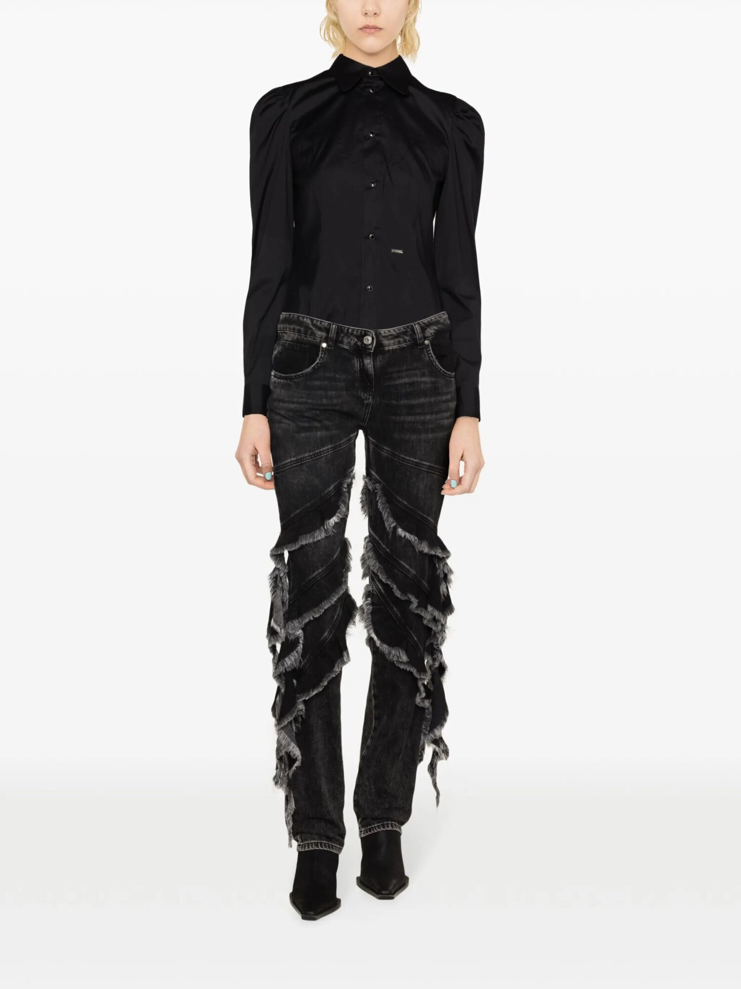Рубашка DSQUARED2 Western, размер 38 — фото 1