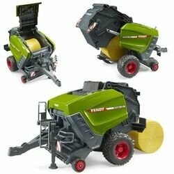 Игрушечный транспорт Bruder - Пресс-подборщик Fendt Rotana 180V для круглых тюков, масштаб 1:16 - Брудер 02038