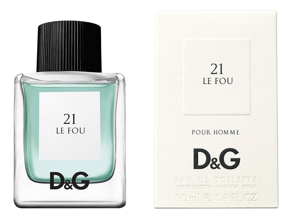 Dolce & Gabbana Anthology Le Fou 21 туалетная вода 50 мл унисекс - Дольче Габбана Антолоджи Ле Фу