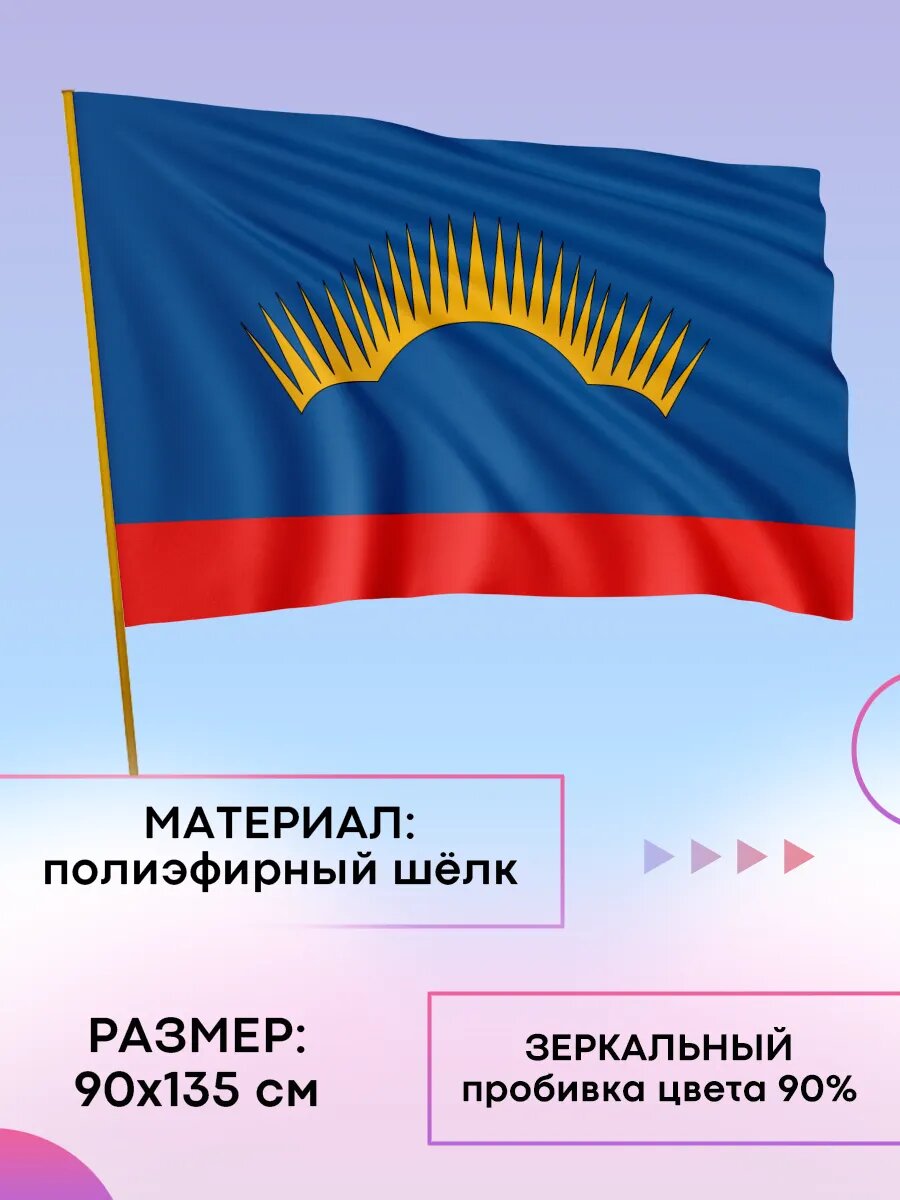 Флаг Мурманской области
