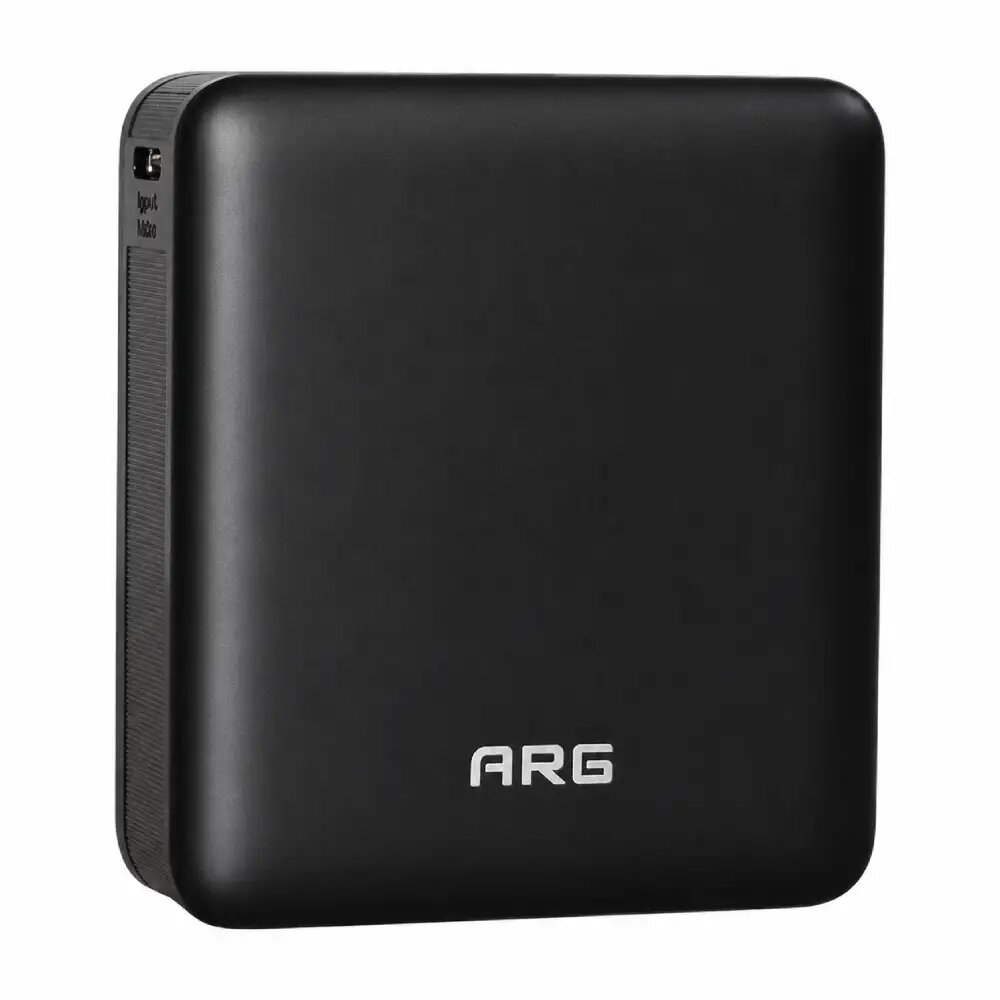 Портативный аккумулятор Power Bank ARG ARG10000TB10, 10 000 мАч, Li-Poly, черный