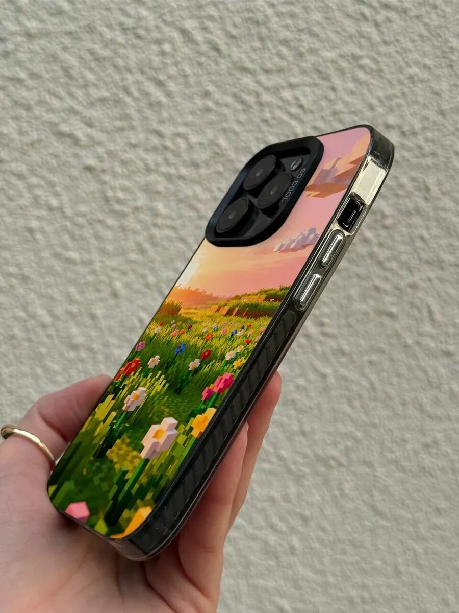 Чехол на iPhone 14 Pro Max minecraft — фото 1