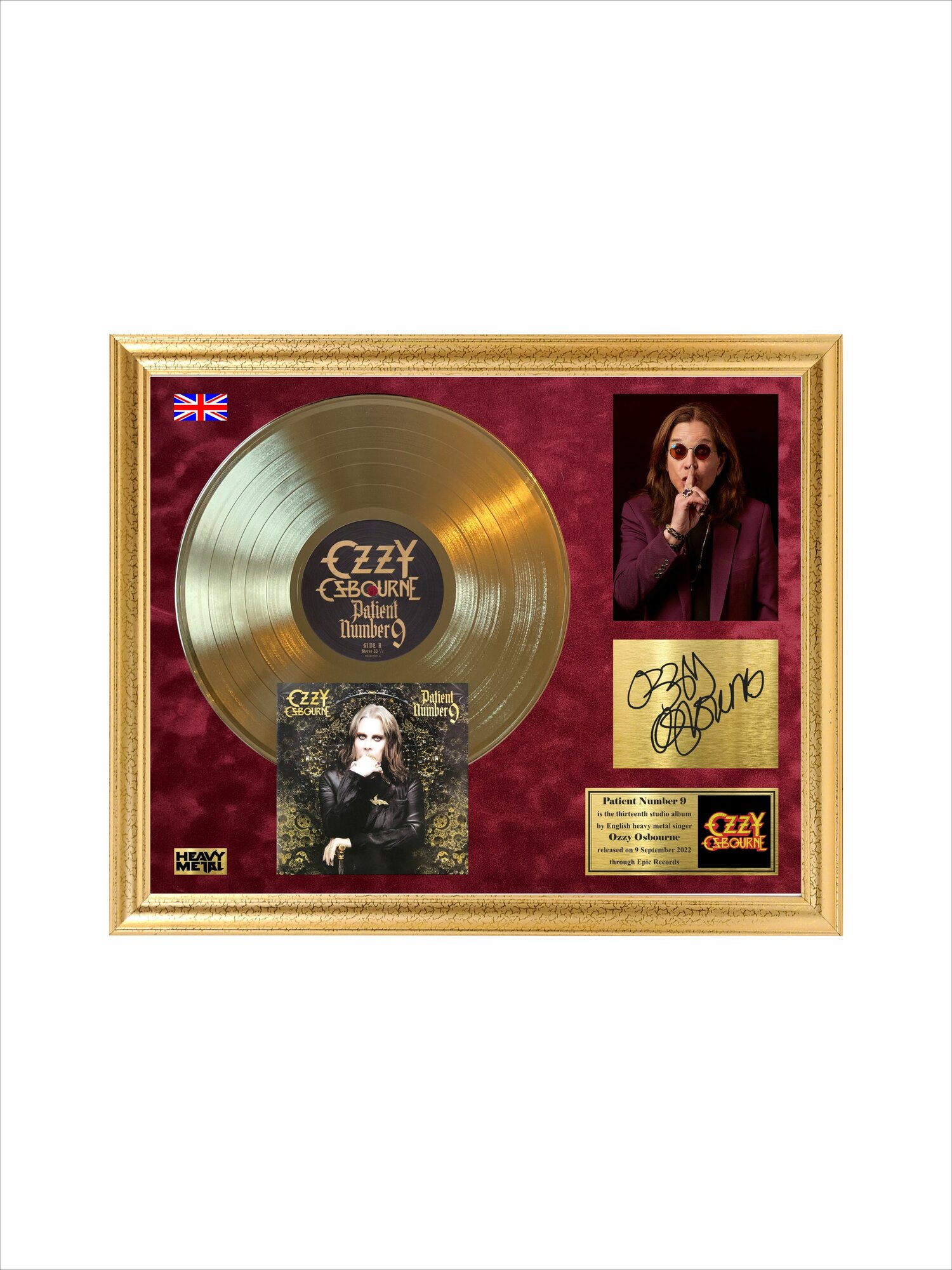 Интерьерная картина Ozzy Osbourne patient number 9