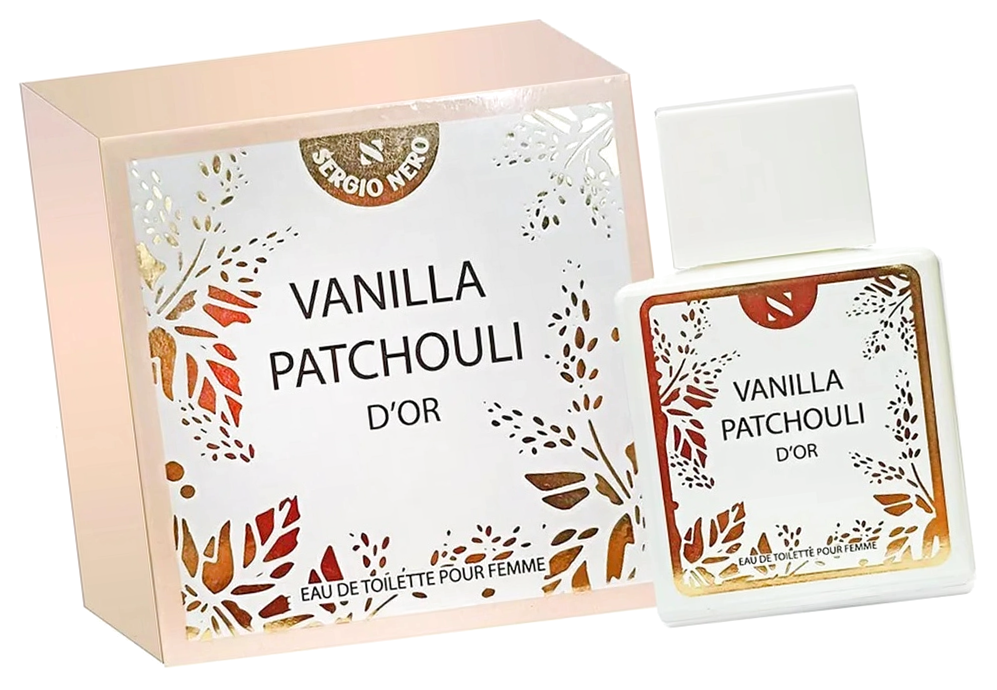 Sergio Nero Vanilla Patchouli D Or женский парфюм 50 мл - Серджио Неро Золотые Пачули Ваниль
