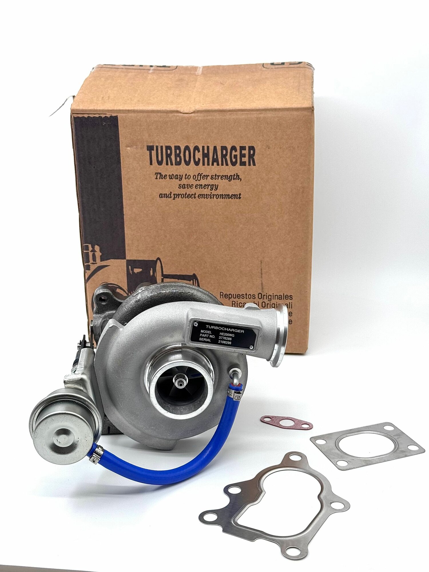 Турбокомпрессор HE200WG двигатель Cummins ISF 2.8 Евро 4, TURBOCHARGER 3776286