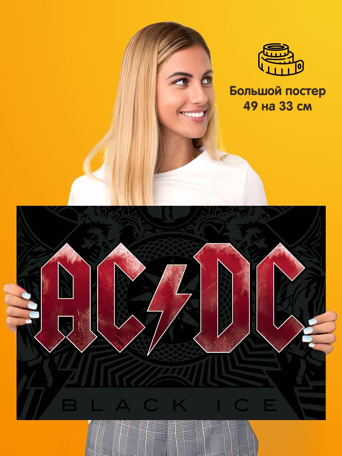 Постер плакат AC/DC