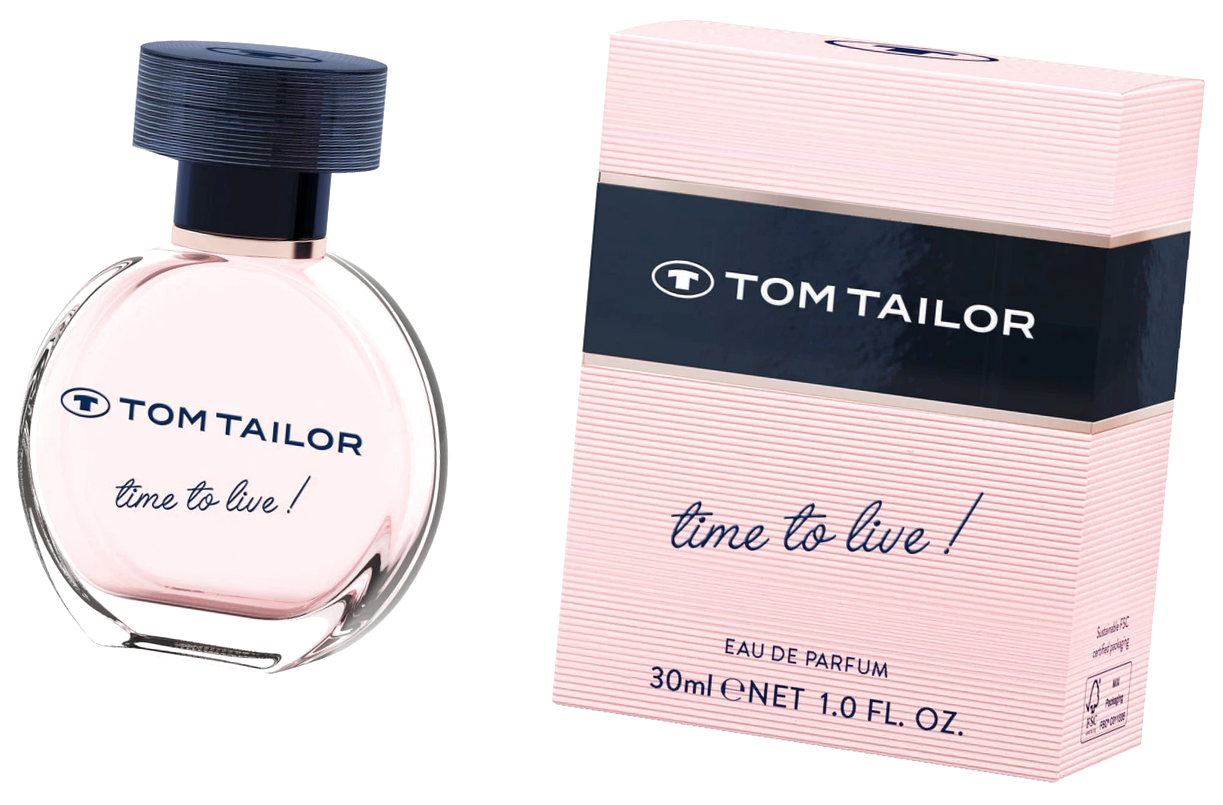 Тайм Ту Лив 50 мл - парфюмерная вода Tom Tailor Time To Live для женщин