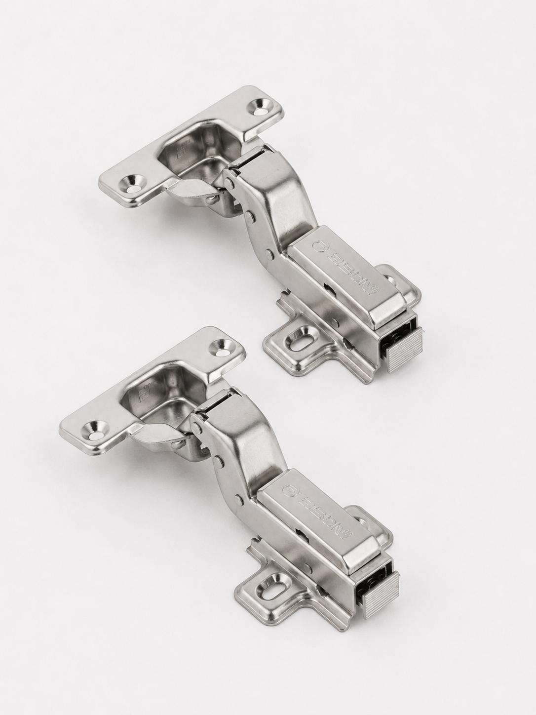 Мебельные петли ASTIL HH8207B-17 CLIP с доводчиком, для вкладных дверей (комплект 2 штуки)