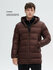 Пуховик RANK STORM-TEX Mid Down Jacket, размер M, темно-коричневый