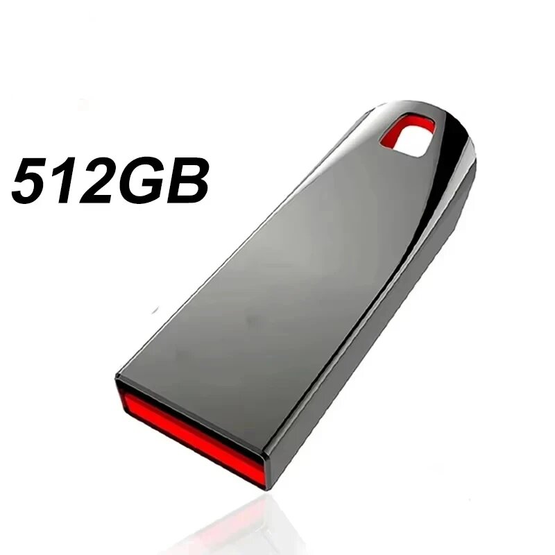 Новые металлические флеш-накопители 2026 года, USB-флешки 2 ТБ, USB 3.2, высокоскоростные, портативные, водонепроницаемые, USB-накопители памяти