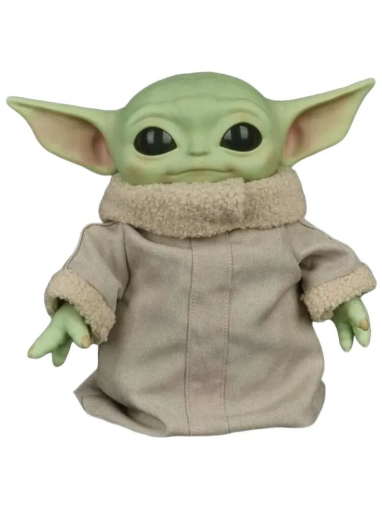 Мягкая игрушка Малыш Йода Мандалорец Звездные войны Star Wars (27 см)