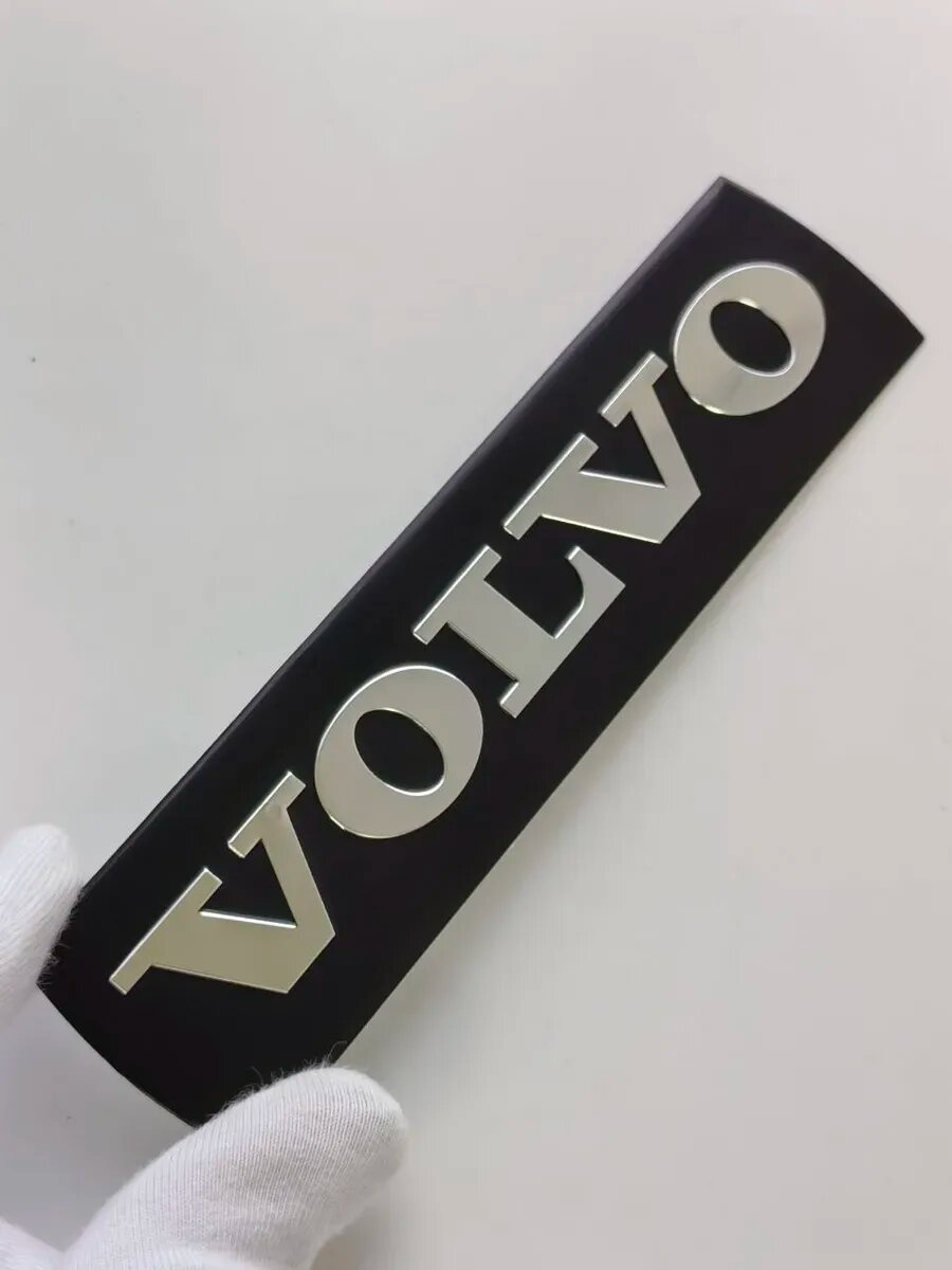 Эмблема VOLVO 133*33 мм шильдик логотип Volvo Вольво значок на авто