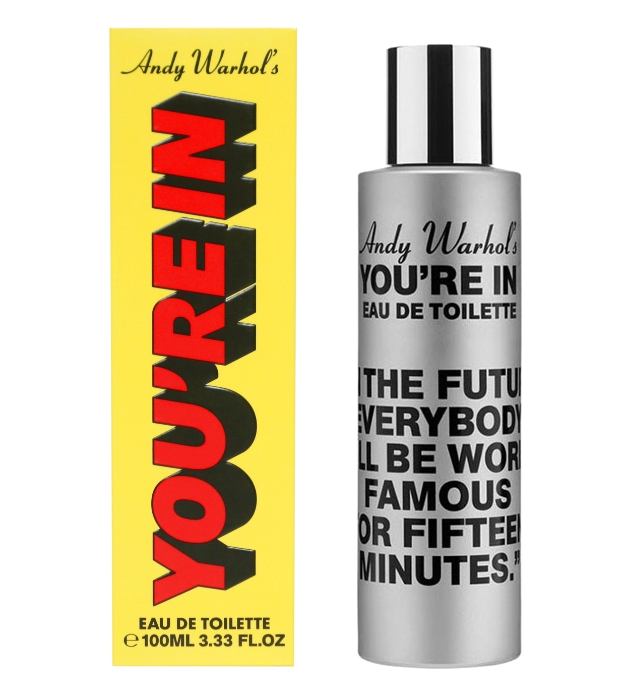 Comme Des Garcons Andy Warhol In The Future Everybody Famous туалетная вода 100 мл