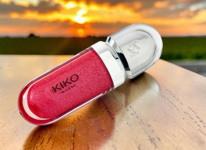 KIKO Блеск для губ оттенок 3d hydra lipgloss 10 Sparkling Strawberry 6.5мл