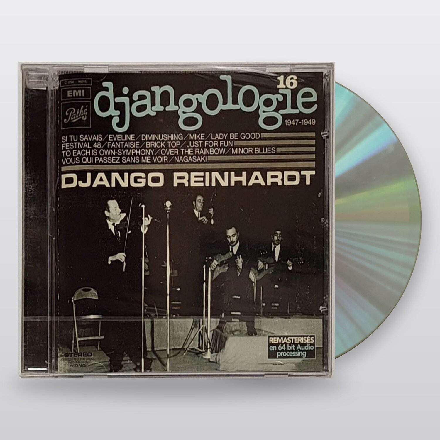 Аудио CD Django Reinhardt. Djangologie 16 (1947-1949) (CD, Album)