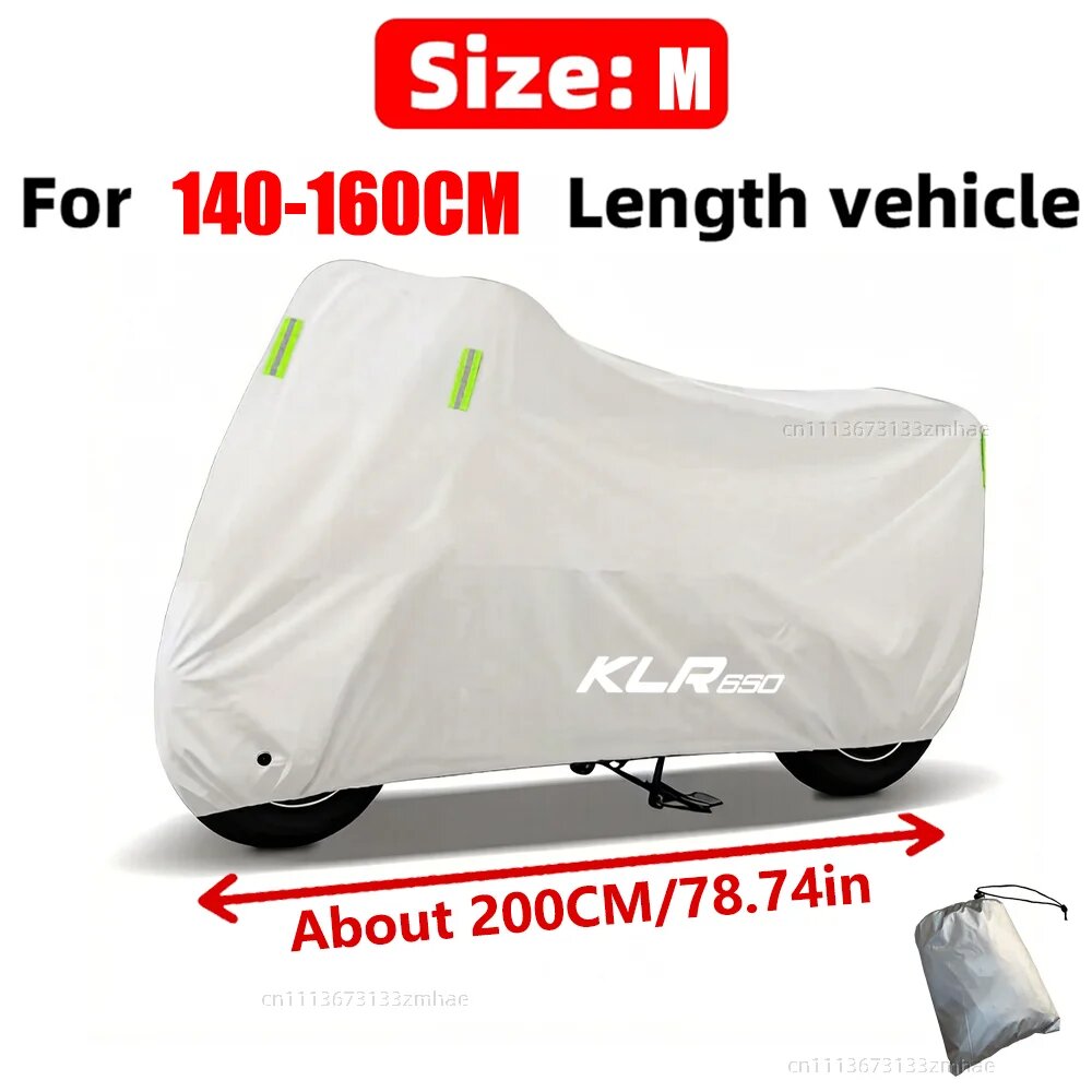 Водонепроницаемый Чехол Для Мотоцикла Kawasaki KLR650 KLR 650 KLR250 250 - Прочная Защита От M