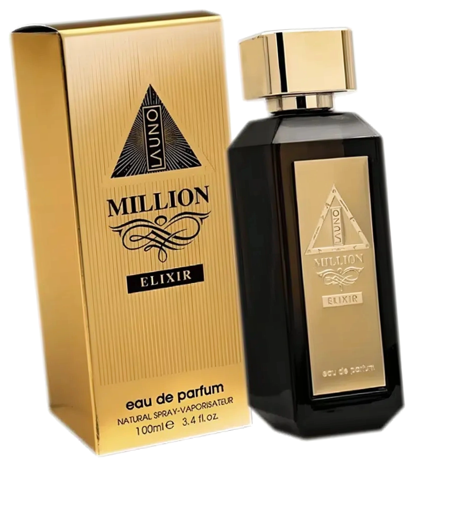 Мужской парфюм Фрагранс Ворлд Миллион Лауно Эликсир насыщенный 100 мл - Million Launo Elixir