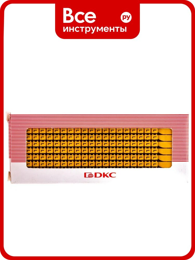 Маркер для кабеля DKC сечением 0,5-1,5 мм, символ L, 8221, 200шт MKCLS1