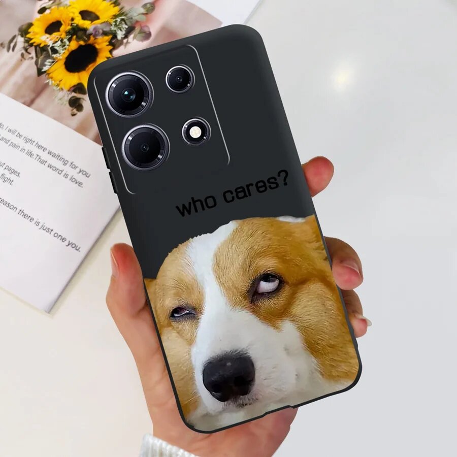 Чехол для Infinix Note 30 X6833B Cool DragonTPU, мягкий силиконовый Черный, 767, Infinix Note 30 Pro