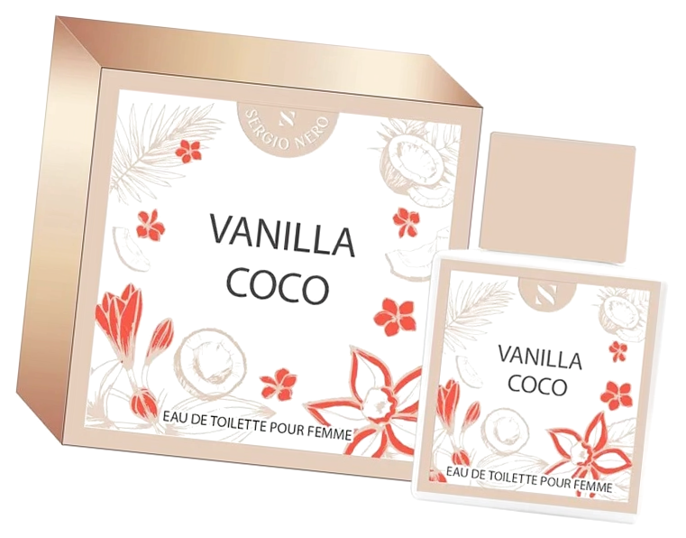 Серджио Неро Ванилла Коко туалетная вода для женщин 50 мл / Vanilla Coco