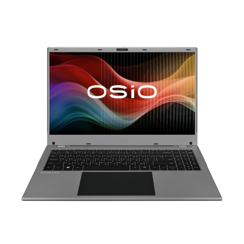 Ноутбук Osio BaseLine, N100, 8 ГБ ОЗУ, 256 ГБ, 15.6 дюйма, 1920x1080, IPS, Intel, Alder Lake, 60 Гц, серебристый B150i-012s