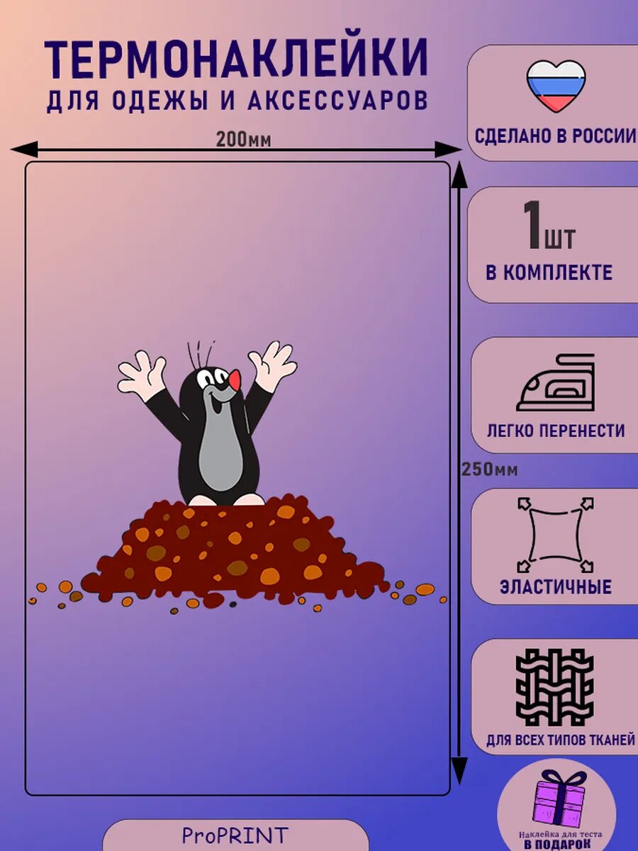 Термонаклейка на одежду
