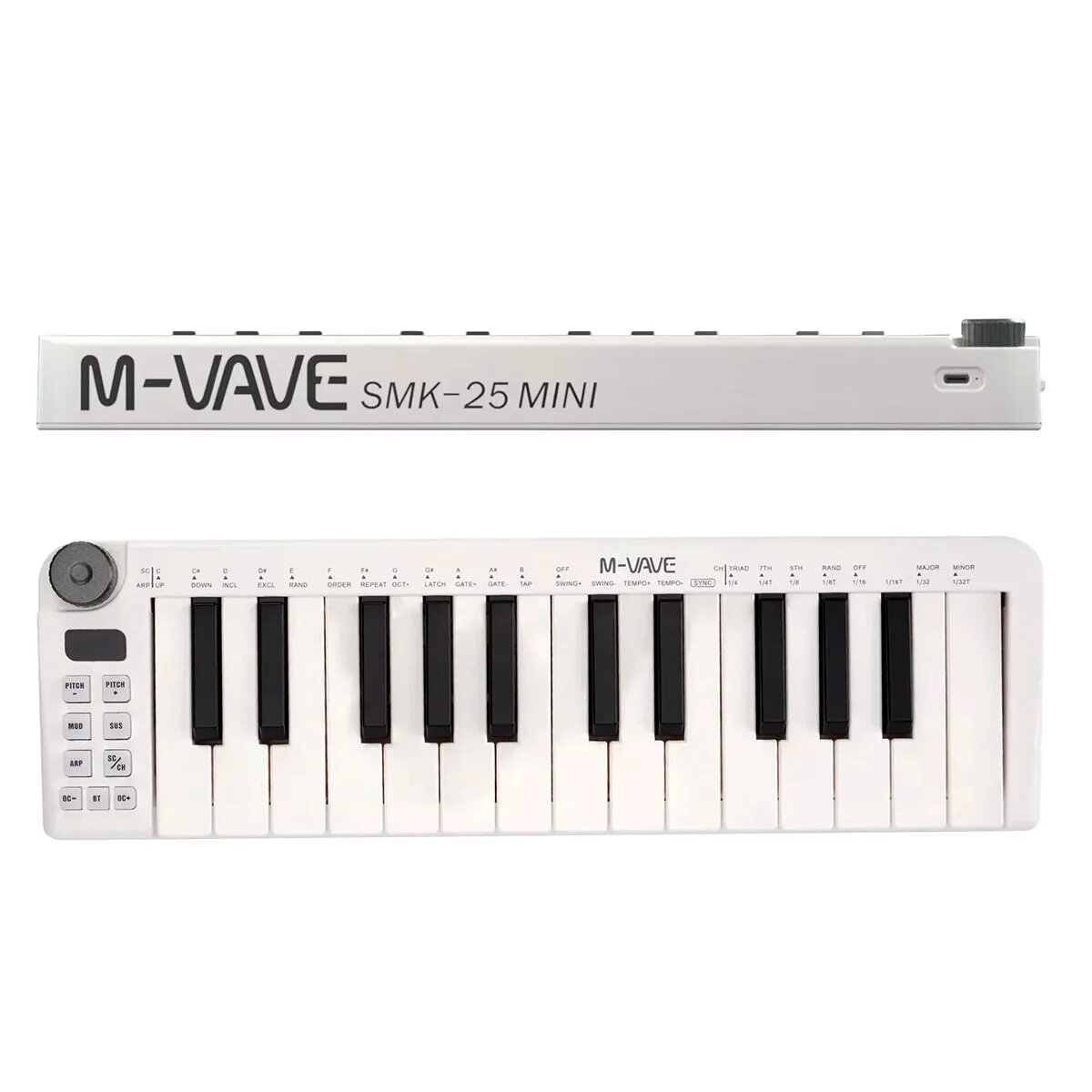 M-VAVE SMK-25 мини MIDI-клавиатура