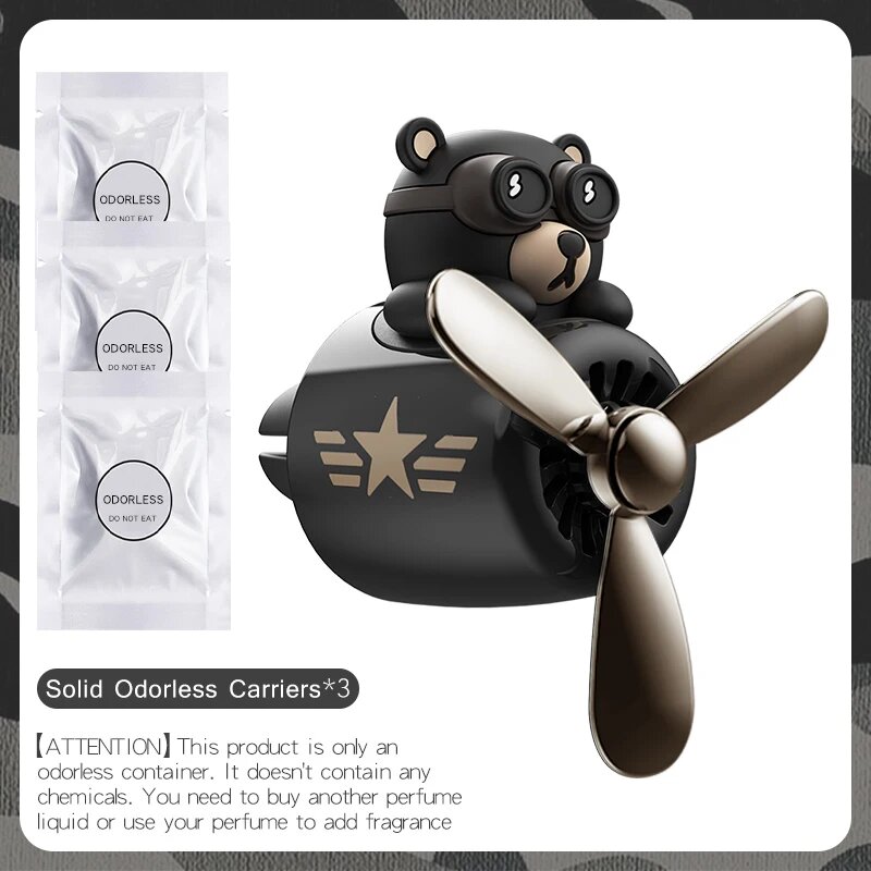 Автомобильный освежитель Bear Unscent, DIY-диффузор