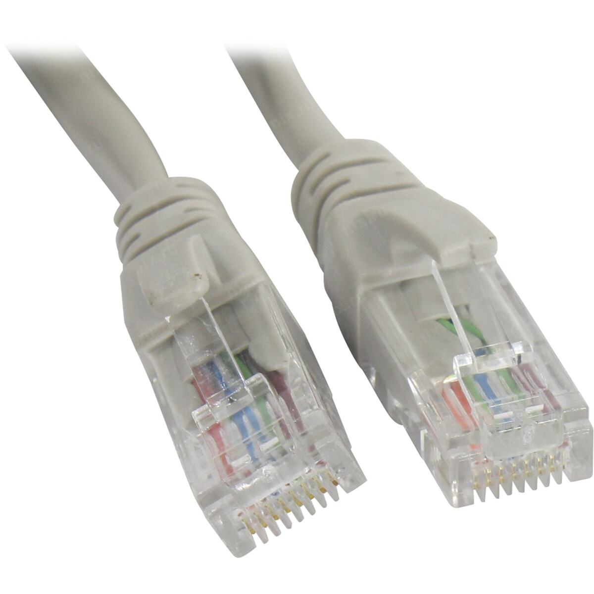 ExeGate UTP-RJ45-RJ45-5e-CU-2M-GY Patch Cord UTP кат.5e, 2м, серый EX282012RUS — фото 1
