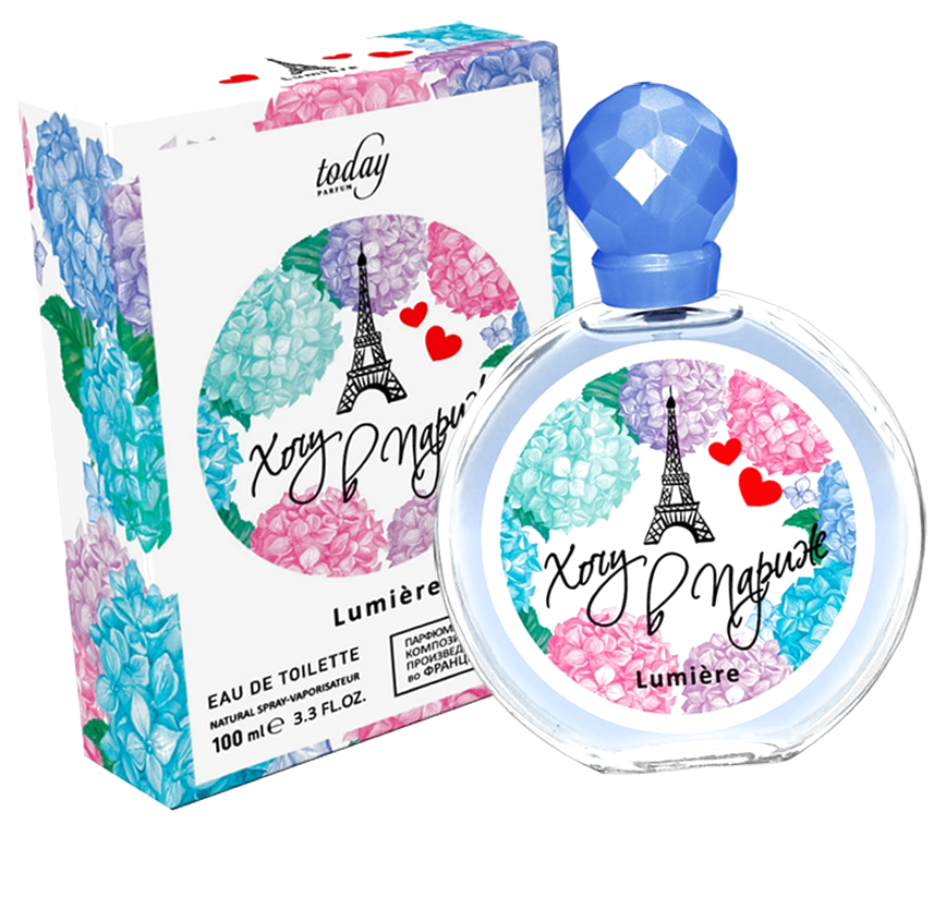 Духи для женщин Хочу В Париж Люмьере 100 мл - Delta Parfum Lumiere