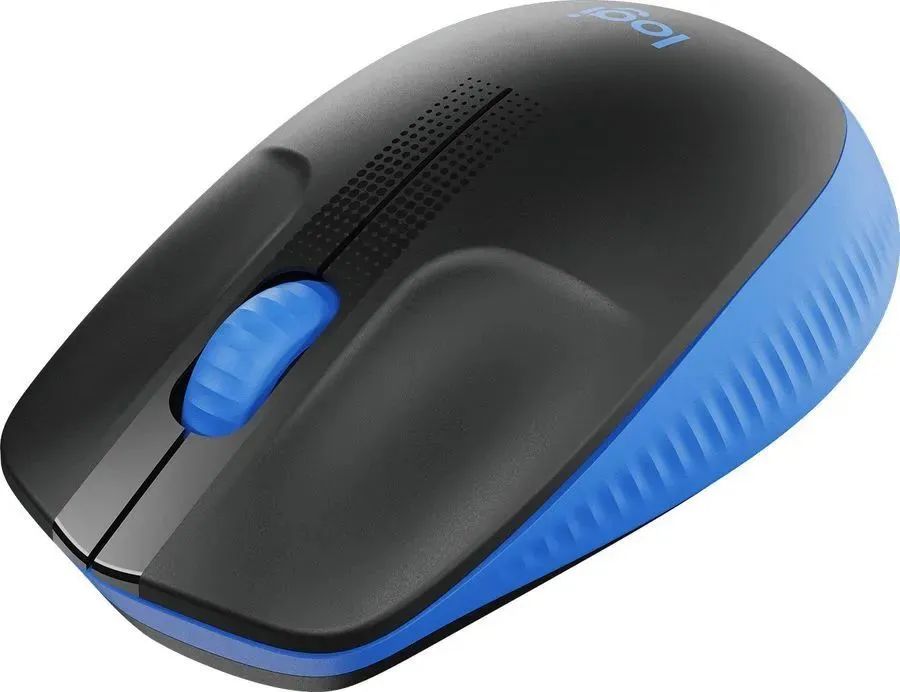 Мышь компьютерная Logitech Wireless Mouse M190 Blue (910-005907)