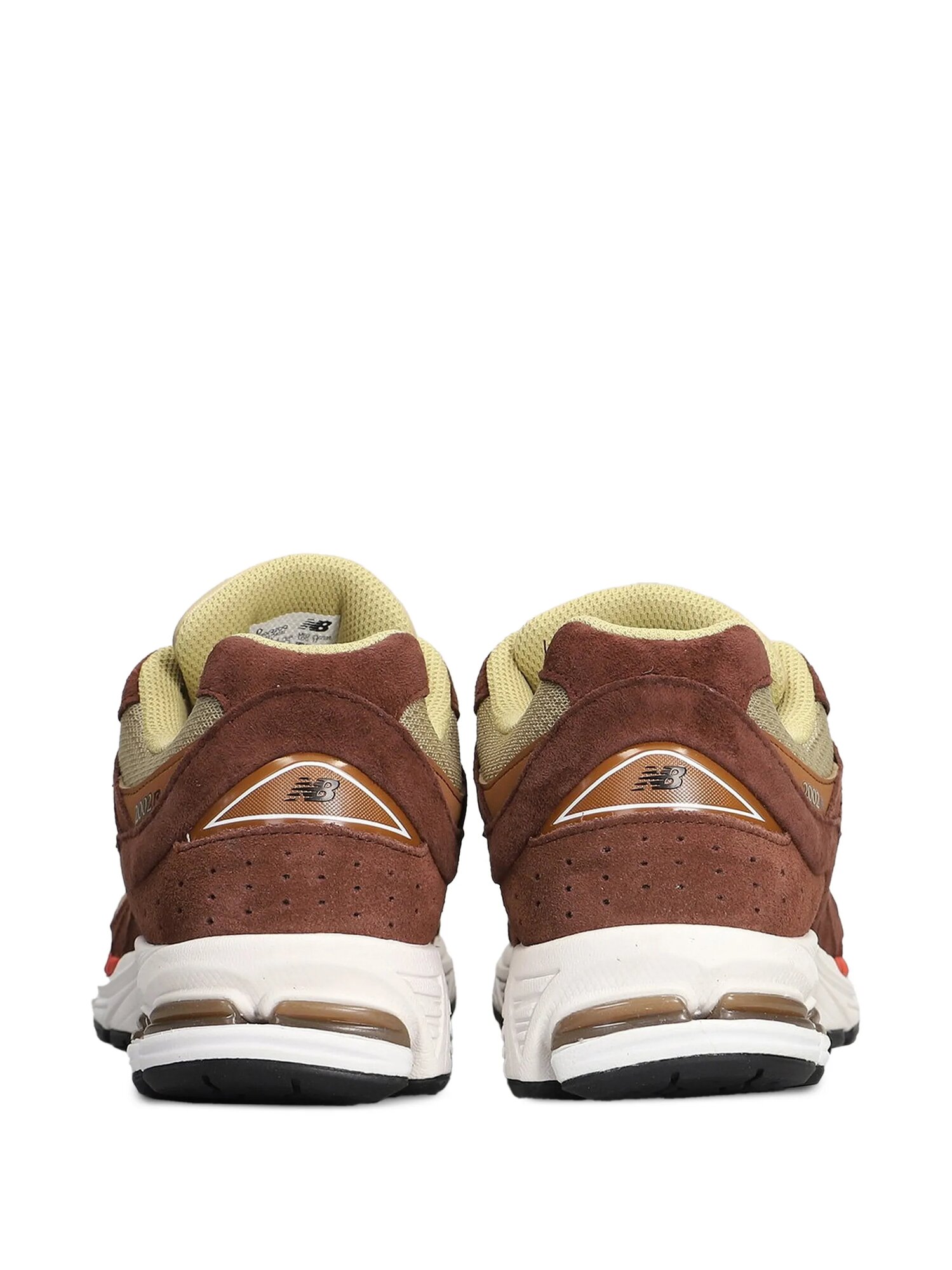 Кроссовки New Balance 2002R paneled sneakers, размер 7,5 US, коричневый — фото 1