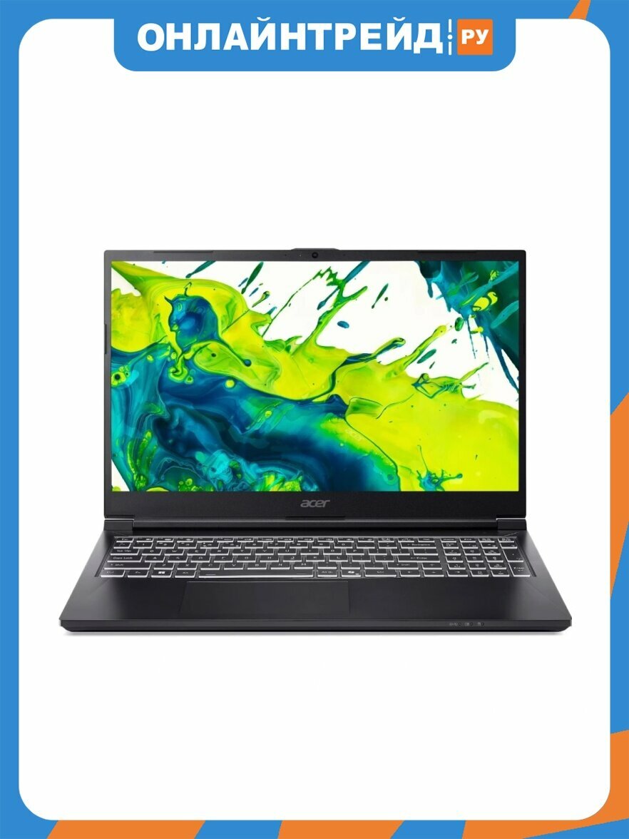 Игровой ноутбук Acer Aspire 7 A715-59G-58A8 15.6", IPS, Intel i5-12450H 2.0ГГц, 8-ядерный, 16Гб DDR4, 512Гб SSD, RTX 3050 6Гб, Windows 11 Home, черный (NH. QX6SA.001)