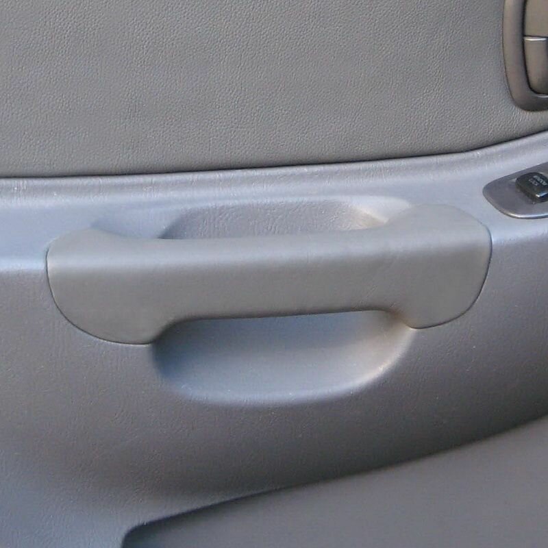 Оплетки из натуральной кожи на внутренние ручки дверей Hyundai Accent (LC) МТ2, МТ3, AТ5, серые