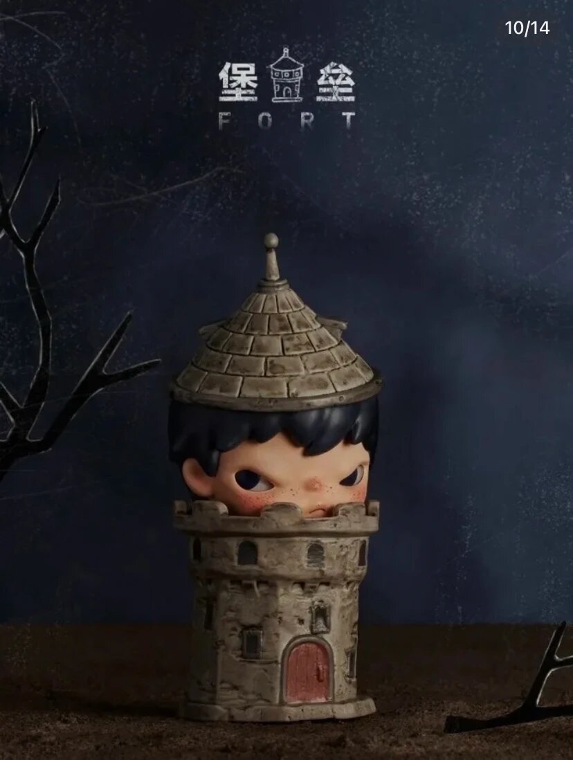 POP MART Hirono Shelter Series фигурка Confirm C