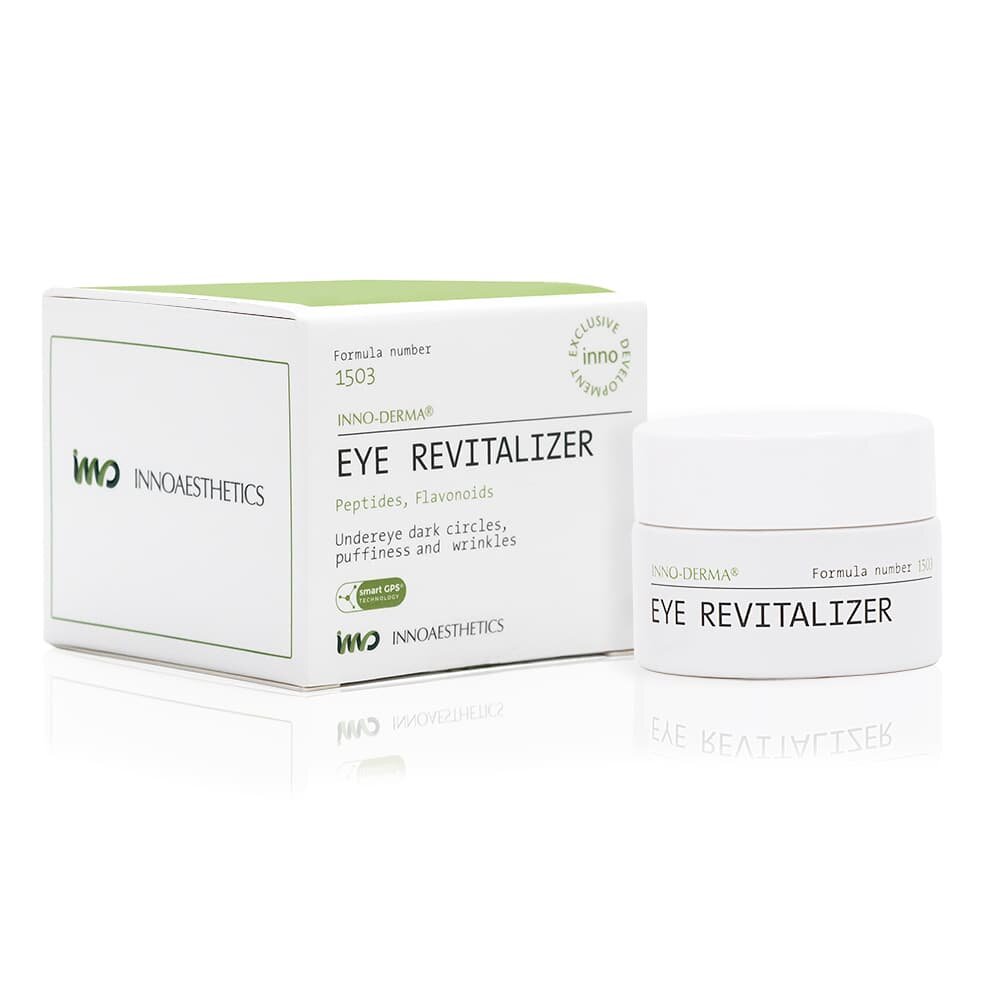 INNOAESTHETICS INNO-DERMA EYE REVITALIZER Восстанавливающий крем с омолаживающим действием для кожи вокруг глаз 15 гр