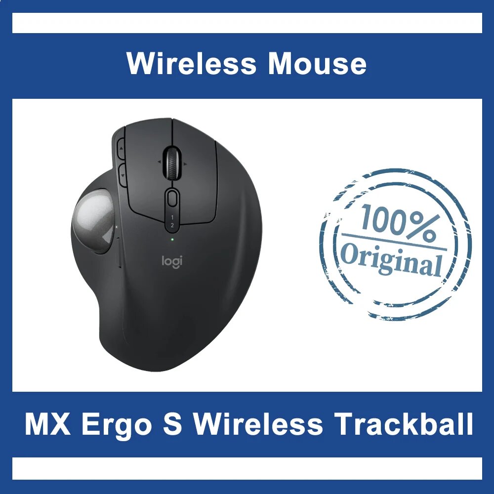 Беспроводная мышь-трекбол Logitech MX ERGO S