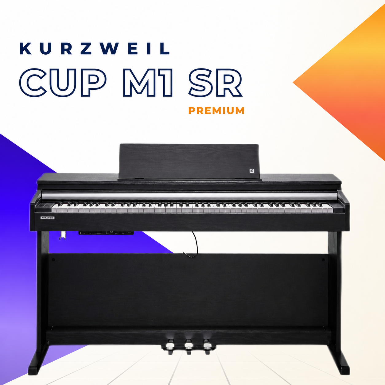 Цифровое пианино Kurzweil CUP M1 палисандр, с банкеткой, молоточковая механика