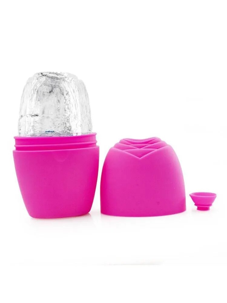 Силиконовая форма для льда для лица ice roller massage facial beauty ice applicator