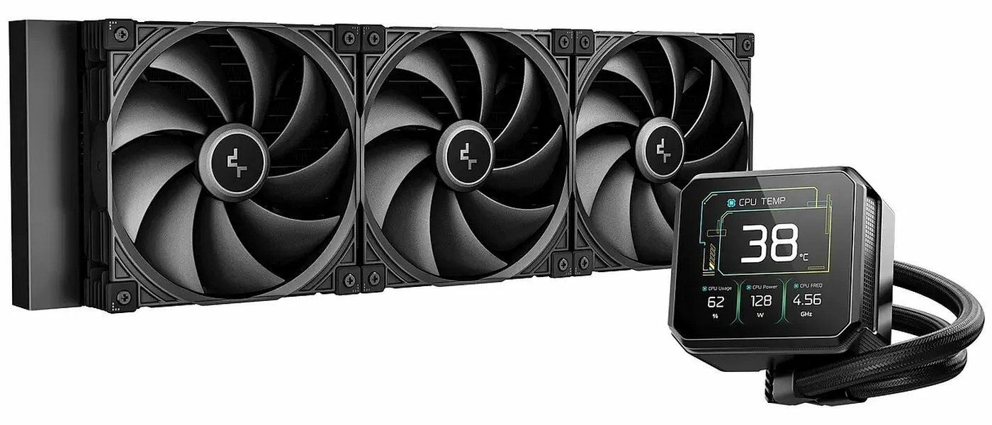СЖО для процессоров Deepcool Spartacus 420 ARGB (R-SPT420-BKDSMP-G-1)