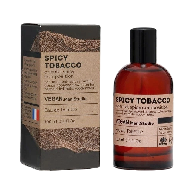Delta Parfum Vegan Man Studio Spicy Tobacco 100 мл туалетная вода для мужчин