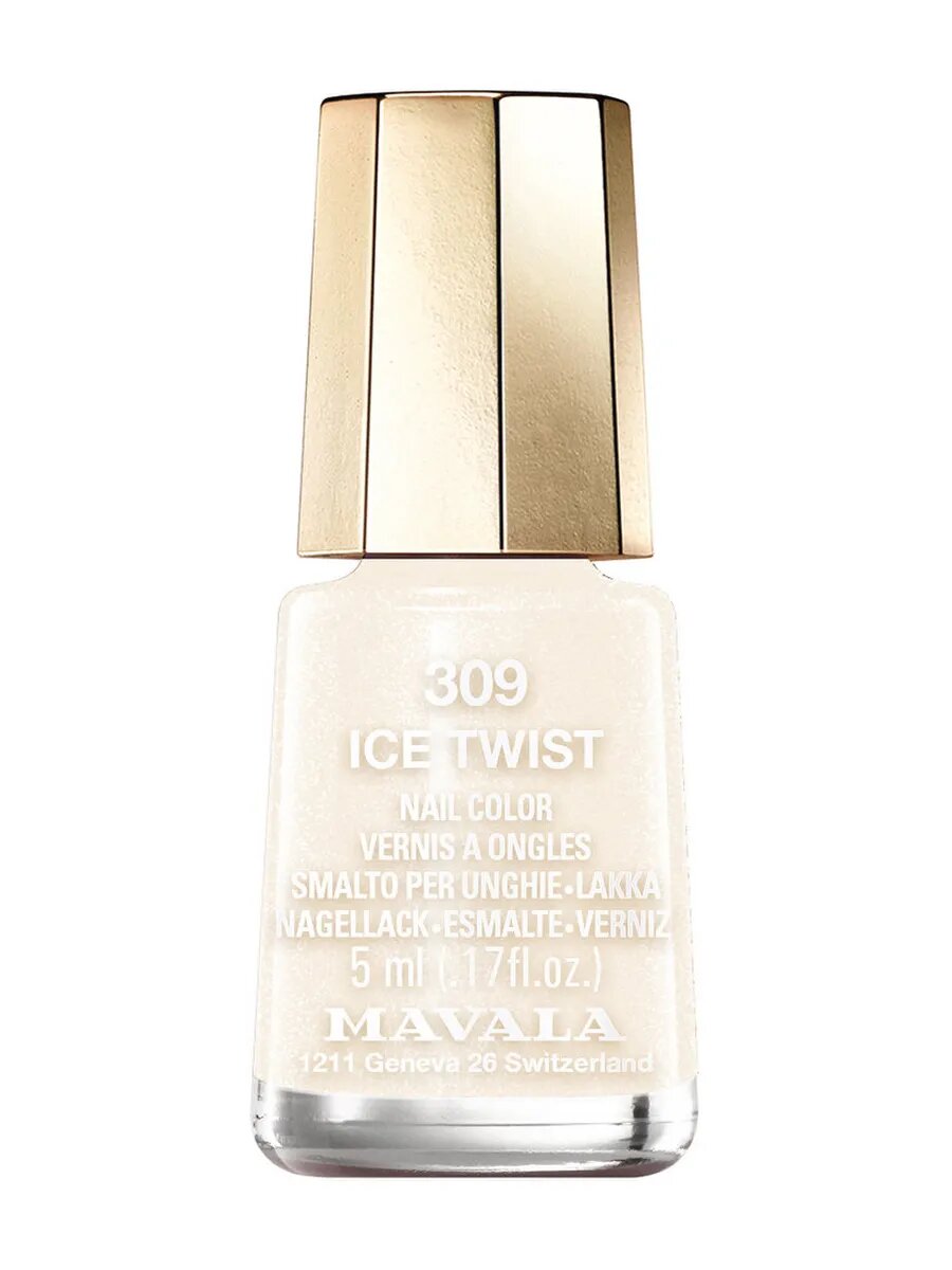 Mavala Switzerland Twist and Shine Nail Color Лак для ногтей 309 Ice Twist 5 мл/гр